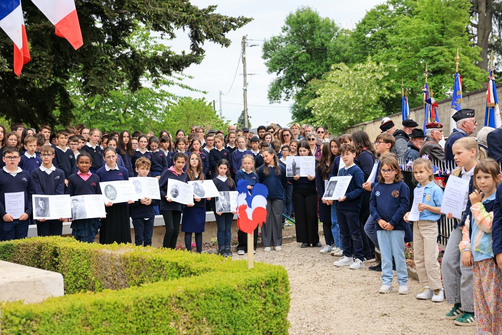 Commémoration du 08 mai à Sambin (41) | Académie d'Orléans-Tours